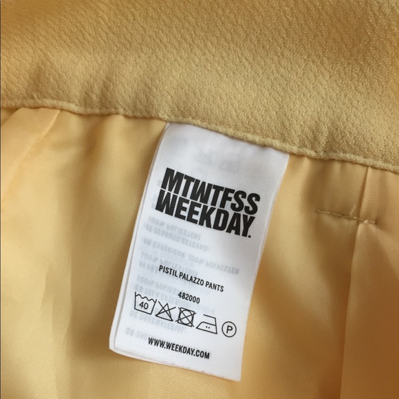 Weekday | Pants & Jumpsuits | Weekday Iconic Palazzo Pants Swedish ...